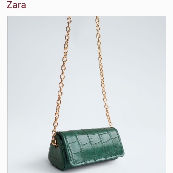 Zara | Bags | Zara Crocodile Print Mini Bag | Poshmark